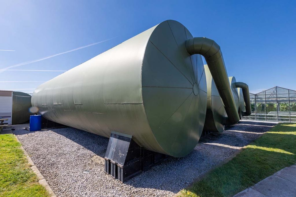 Important characteristics of modern heat storage in horticulture - Growsave